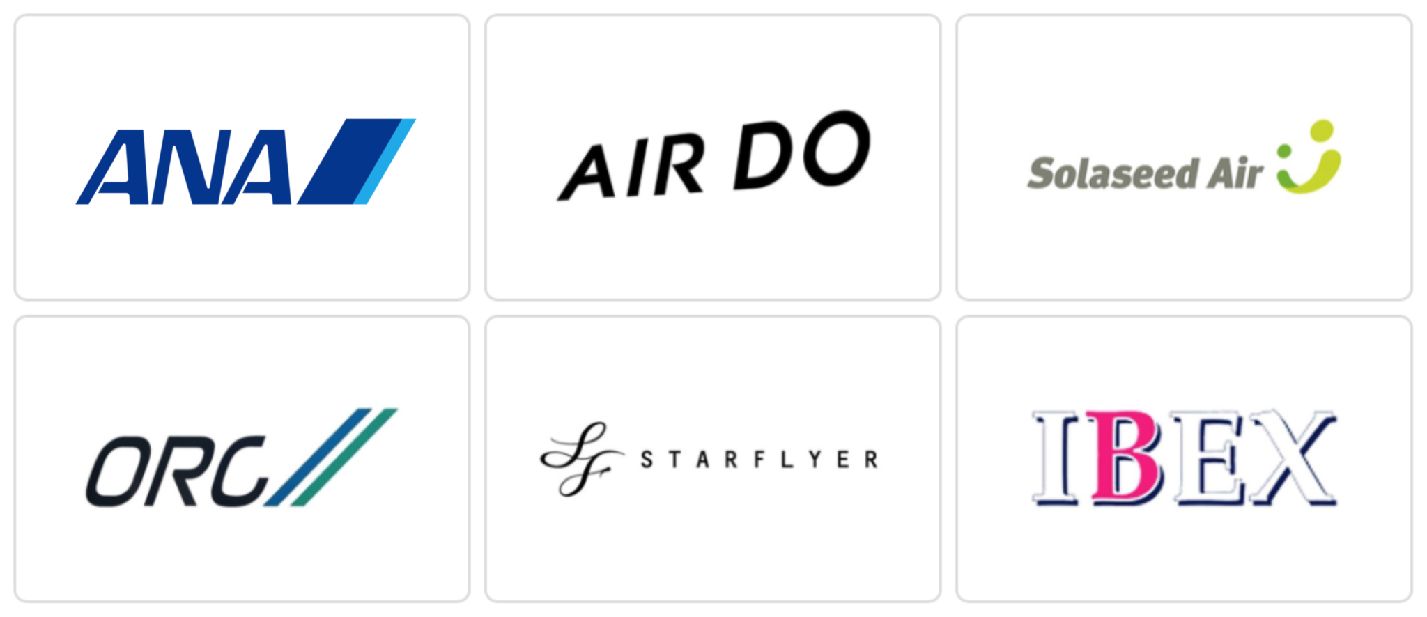 ANAコードシェア便 使用機材(機種コード) 国内線編 | 珍道中＠SFC/JGC修行旅